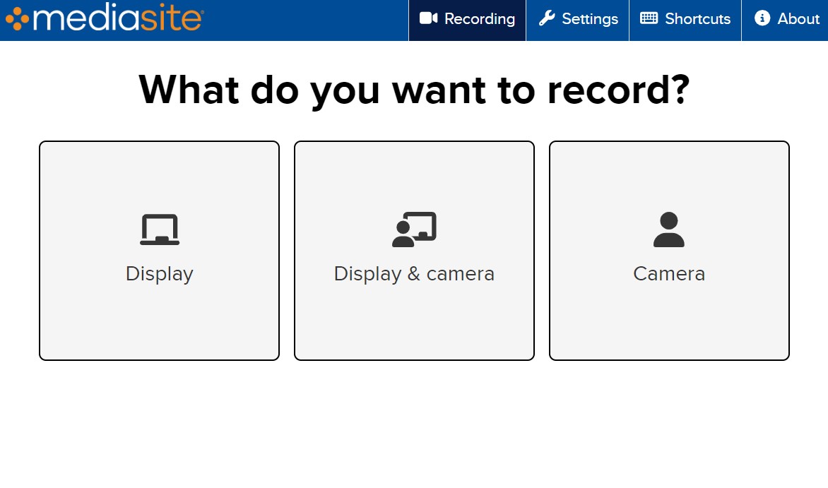 Browser-Based Recording | Teaching and Learning Resource Center